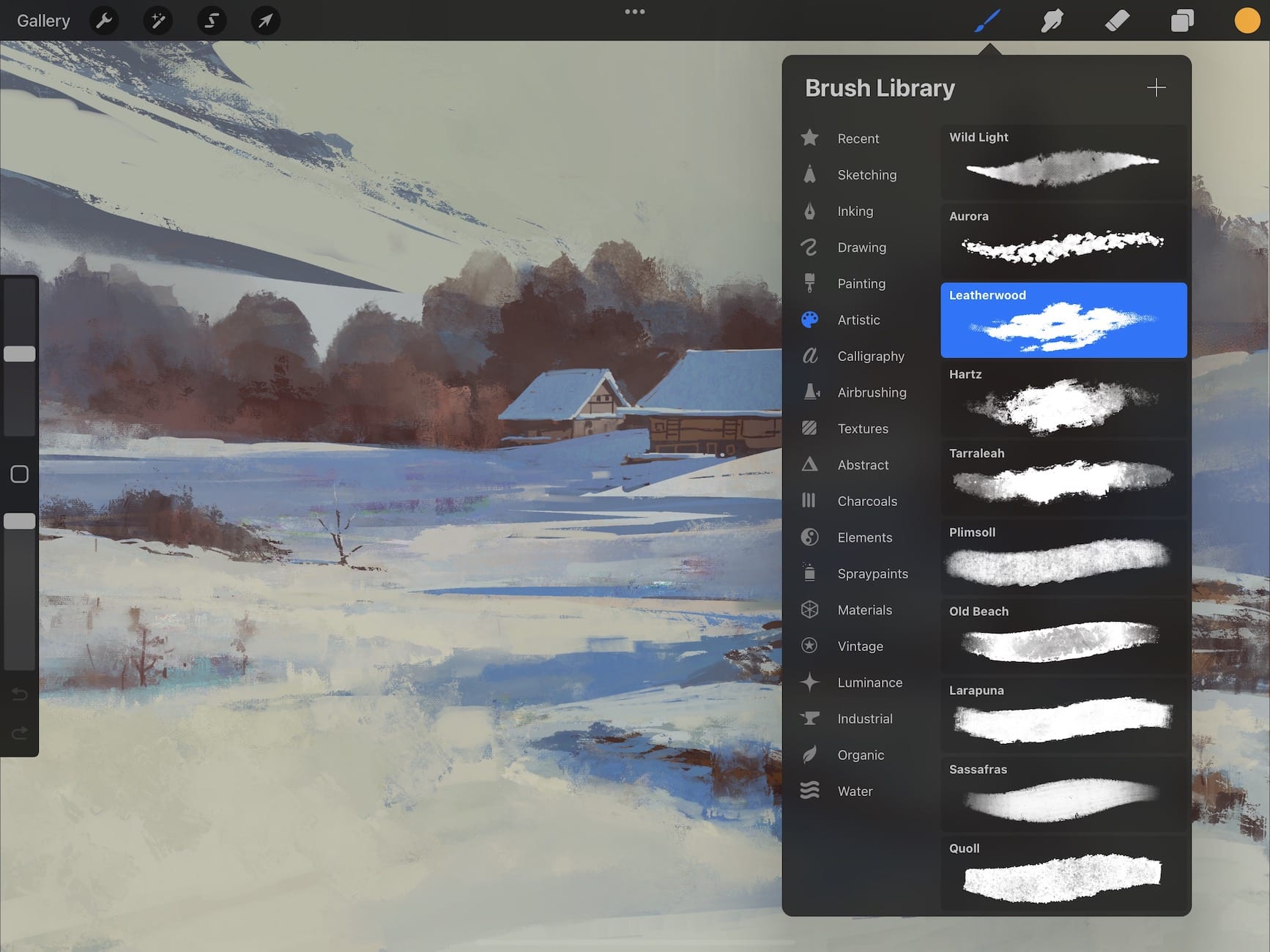 Procreate The World s Biggest Library Of Brushes At You Fingertips 