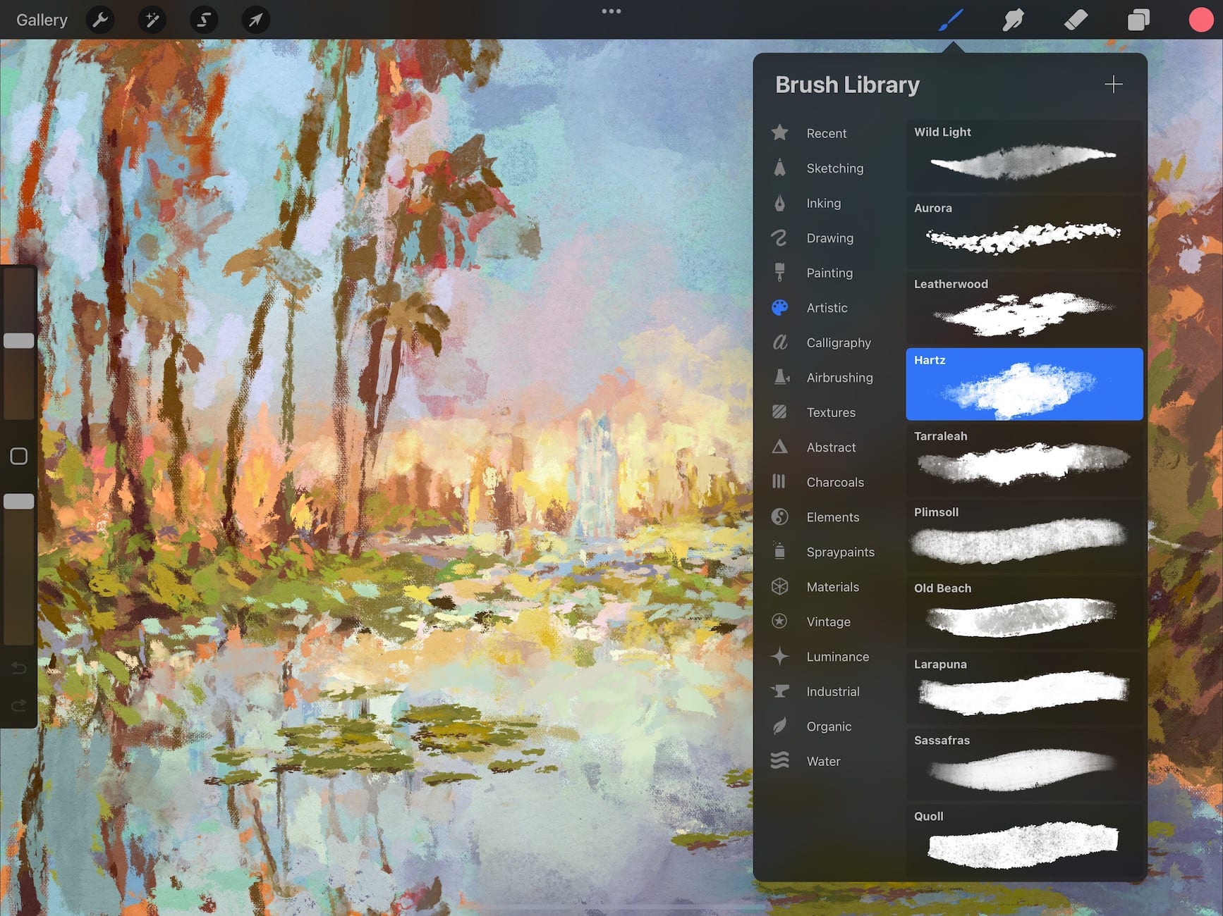 Procreate The World s Biggest Library Of Brushes At You Fingertips 