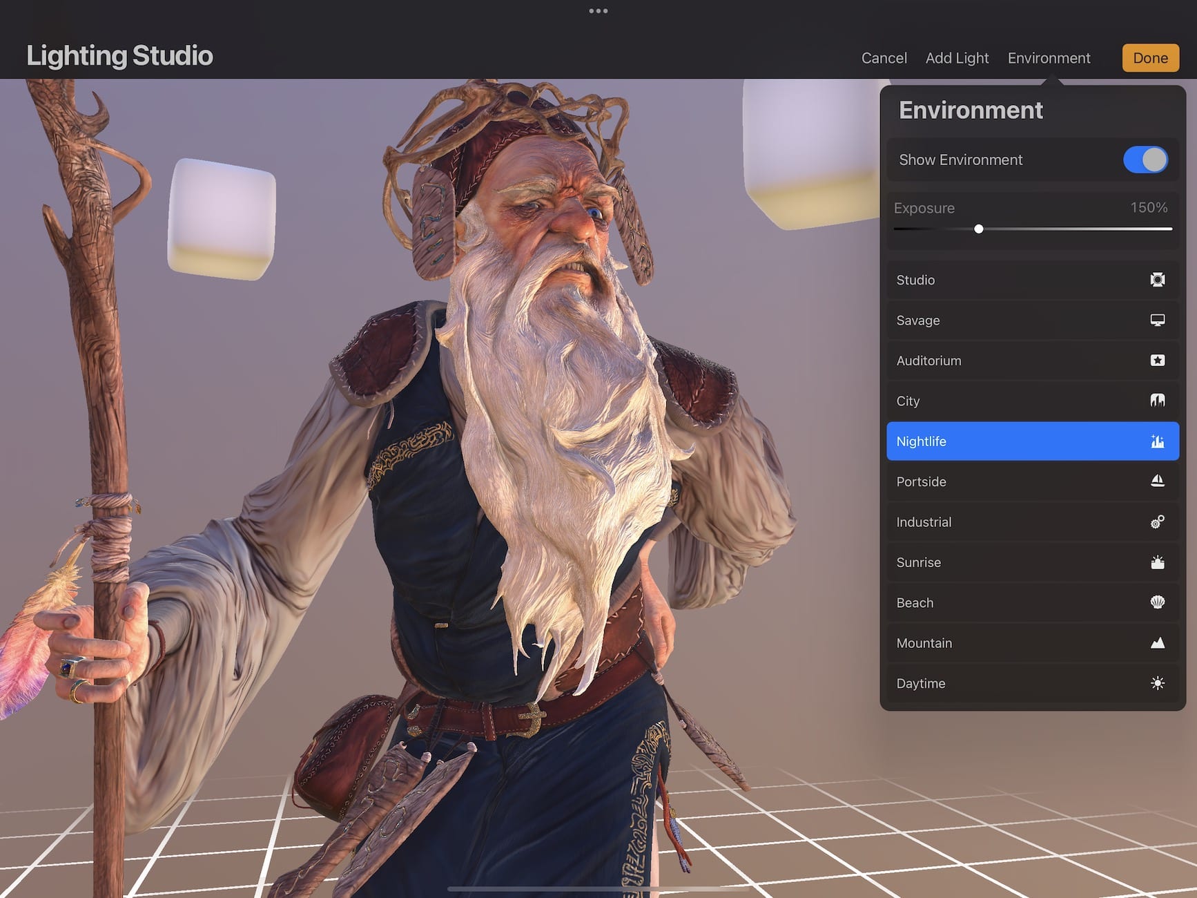 Procreate 3D Model Painting 